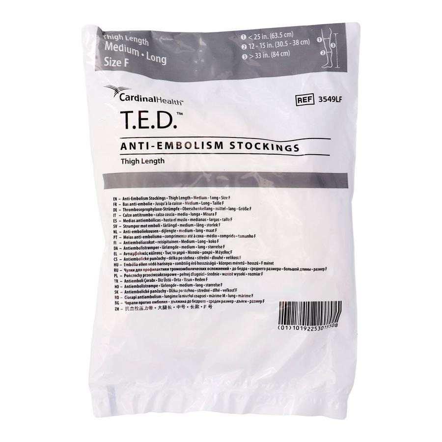 Ted Bas Cuisse 37280l Regul Blanc - Pazzox, pharmacie en ligne