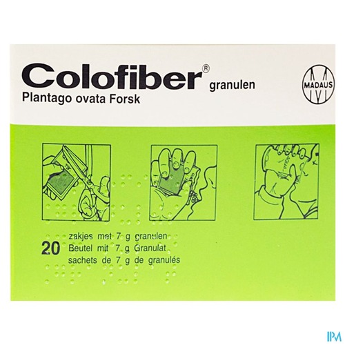 Colofiber Sach. Gran. 20 X 7 Gr - Pazzox, pharmacie en ligne
