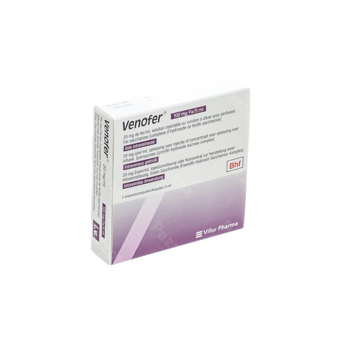 Venofer Amp Iv 5ml 20mg/ml - Pazzox, pharmacie en ligne pas de soucis