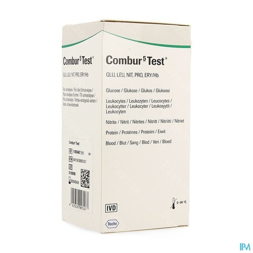 Combur 5 Test Strips 100 11893467255 - Pazzox, pharmacie en ligne