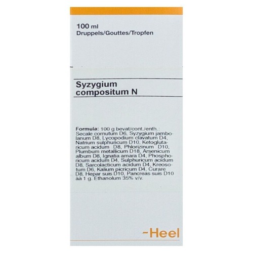 Syzygium-heel Compositum N Gutt 100ml Heel - Pazzox