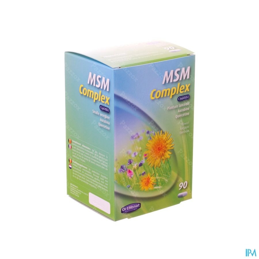 Msm Complex Caps 90 Orthonat - Pazzox, pharmacie en ligne