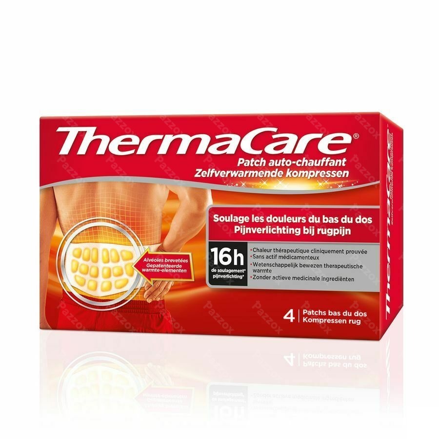 Thermacare Cp Chauffante Douleurs Dos 2x2 Promo - Pazzox