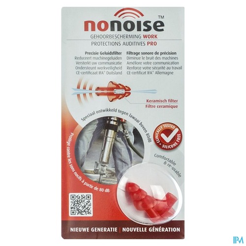 Nonoise Protections Auditives Pro - Pazzox, pharmacie en ligne