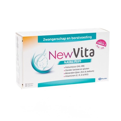 Newvita Natal Plus 30 Comp + 30 Caps - Pazzox, pharmacie en ligne