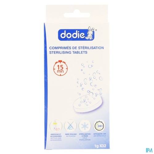 Dodie Comprimes Sterilisation Froid 32 - Pazzox, pharmacie en ligne