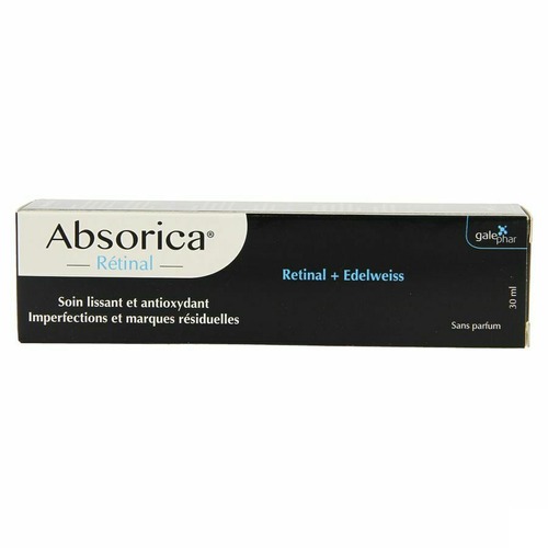 Absorica Retinal Creme Tube 30ml - Pazzox, pharmacie en ligne