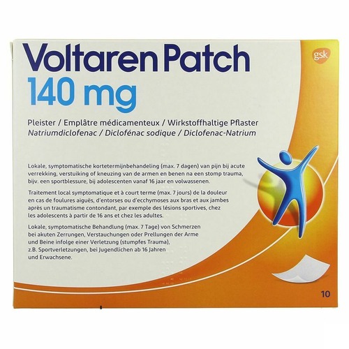 Voltaren Patch 140mg Emplatre Medicamenteux 10 - Pazzox