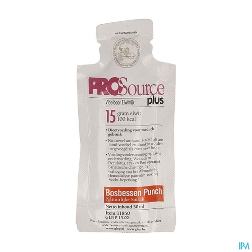 Prosource Plus Myrtille 15g Protein Sach 1x30ml - Pazzox