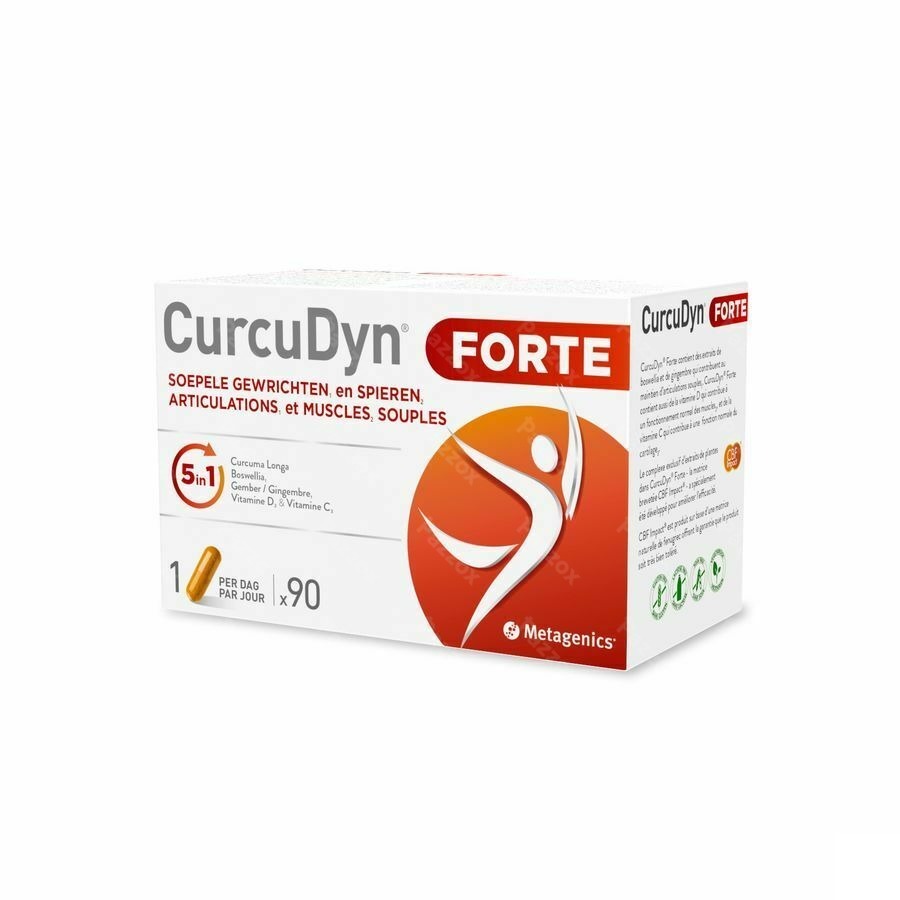 Metagenics Curcudyn Forte 90 Capsules - Pazzox, pharmacie en ligne