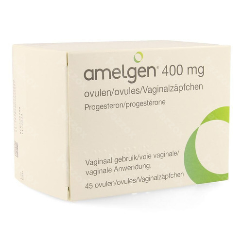 Amelgen 400mg Ovules Vaginale 45 - Pazzox, pharmacie en ligne