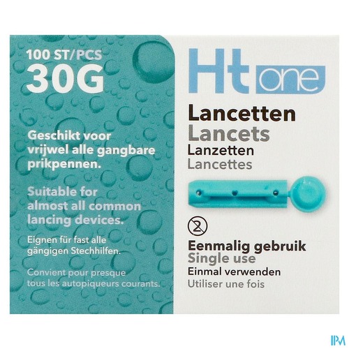 Lancette Ht One 30g 100 - Pazzox, pharmacie en ligne pas de soucis