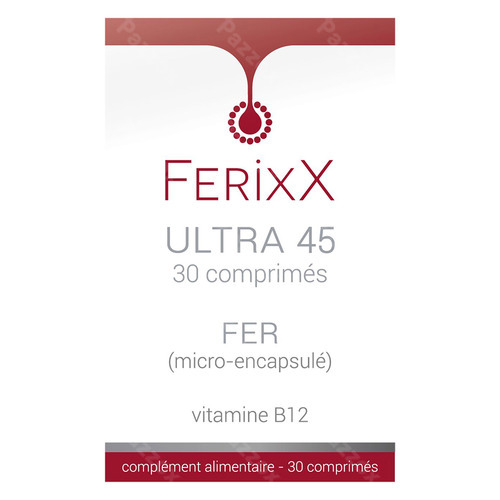 Ferixx Ultra 45 comprimés - Pazzox, pharmacie en ligne pas de soucis